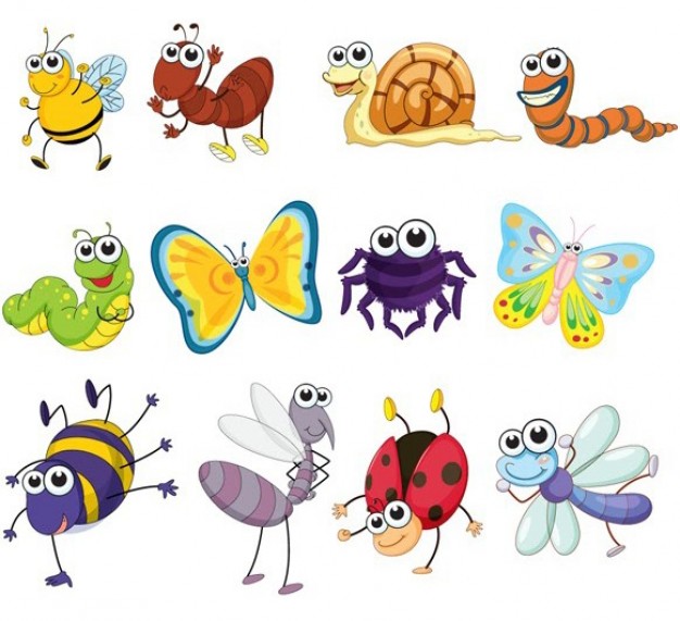 Cartoon Bugs And Insects N2 free image download