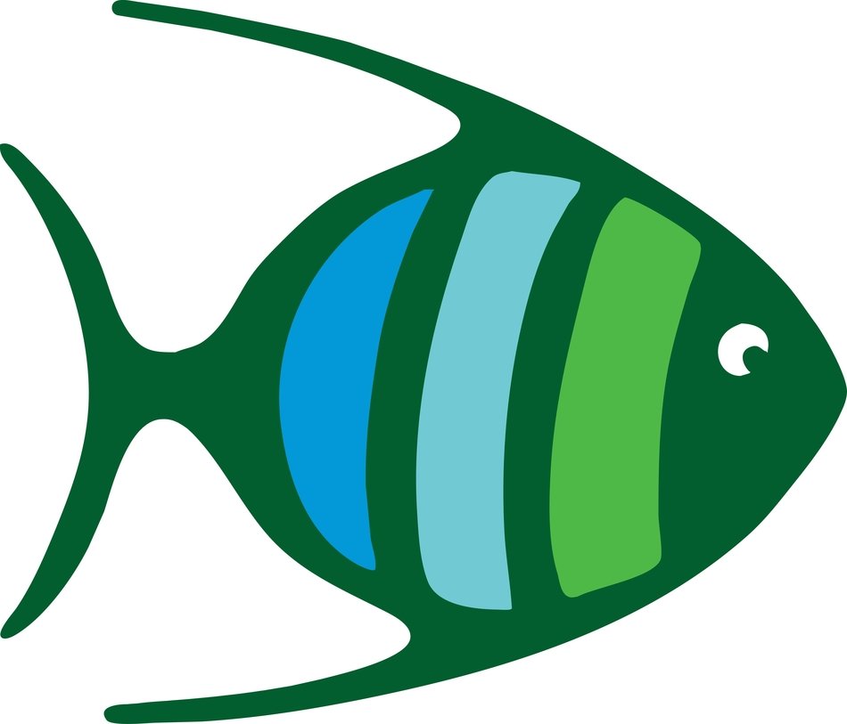 Green Fish free image download