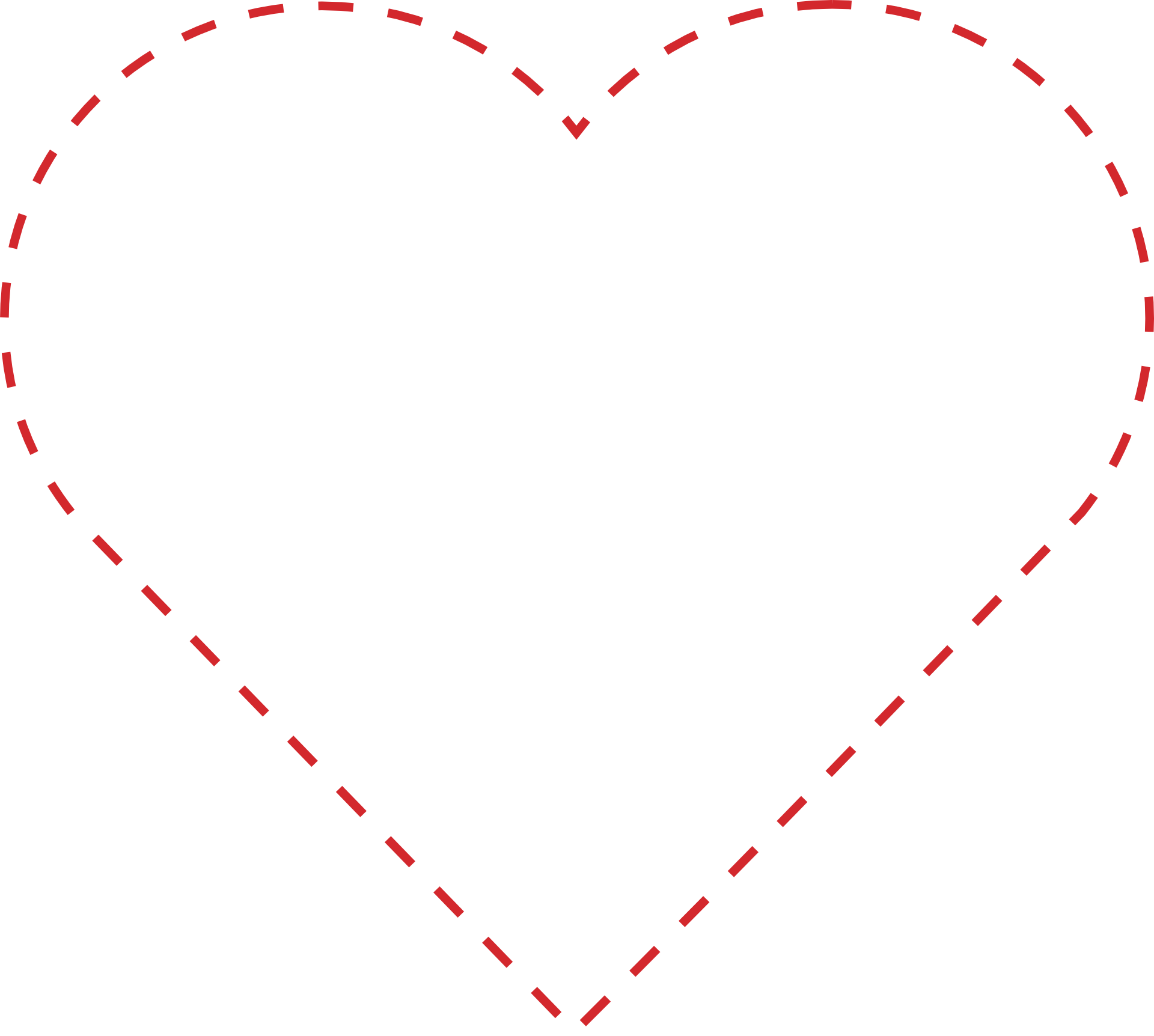 Heart love valentine stitched free image download