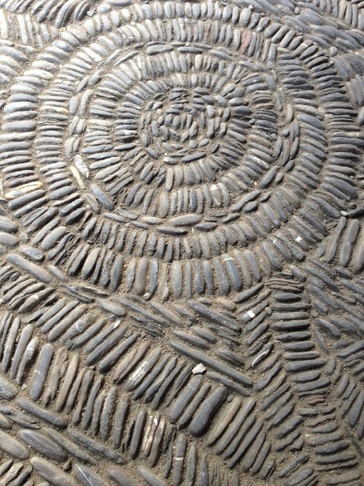 Ground stone texture mosaic free image download