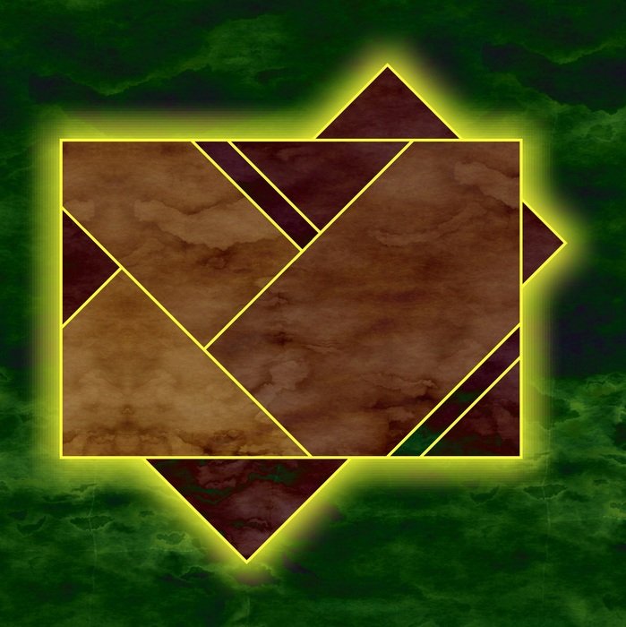 Squares form pattern design green free image download