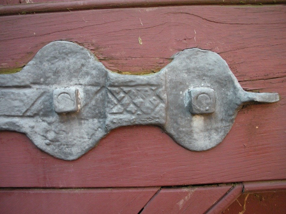 Port bracket handmade pattern iron free image download
