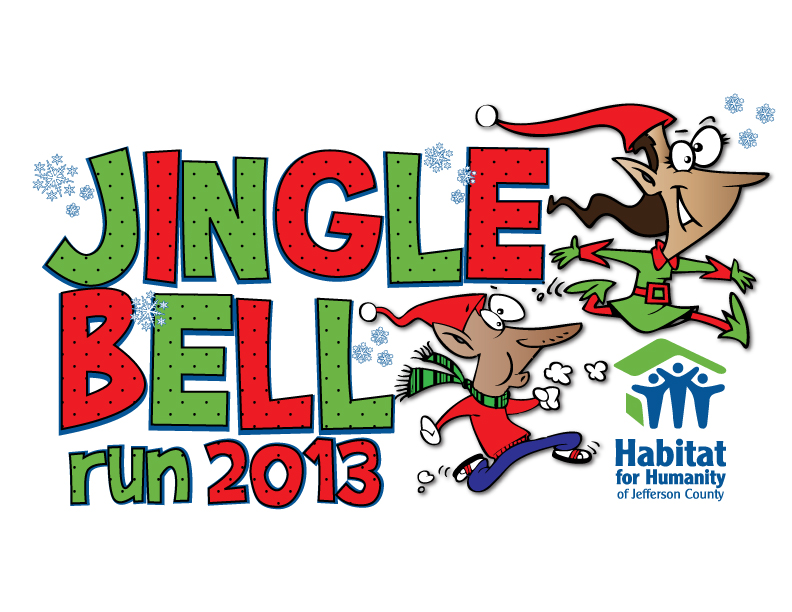 Jingle Bell Run Clip Art free image download