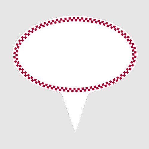 Red Checkered Border Clip Art free image download