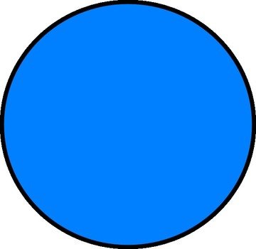 Blue Circle Clip Art N8 free image download