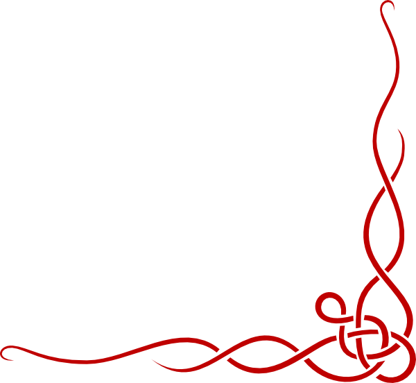 Red Ribbon Border Clip Art N4 free image download