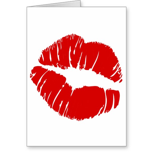 Big Large Lips Kiss Giant Huge Kissing Mouth Card free image download