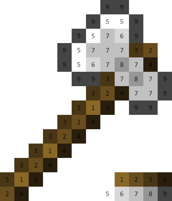 Minecraft Diamond Pickaxe N3 free image download