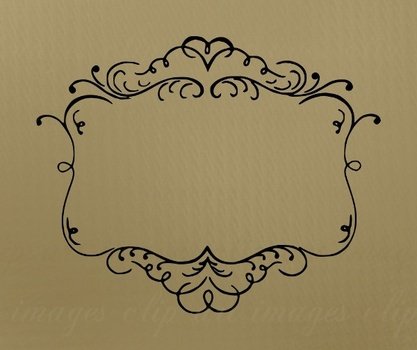 Monogram Frames Clip Art N2 free image download