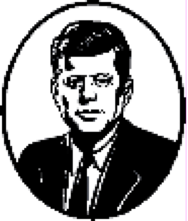 JFK Figure Clip Art free image download
