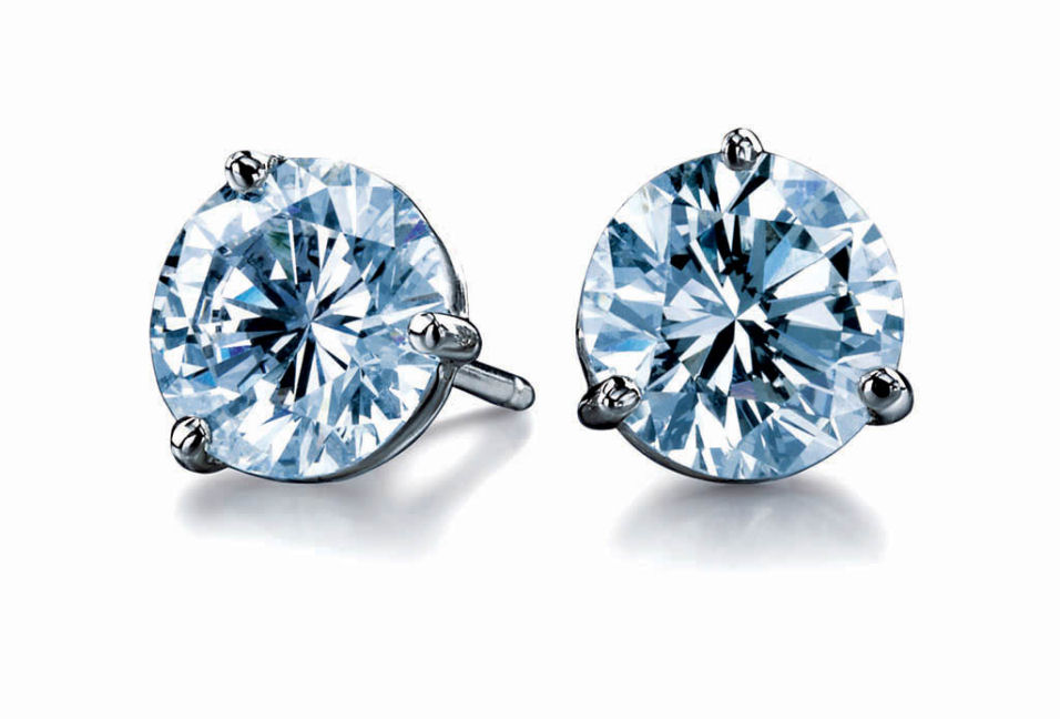 Diamond Earrings drawing free image download