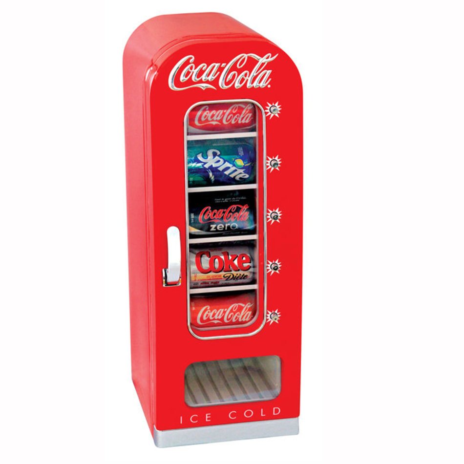 Coca Cola Retro Vending Fridge free image download