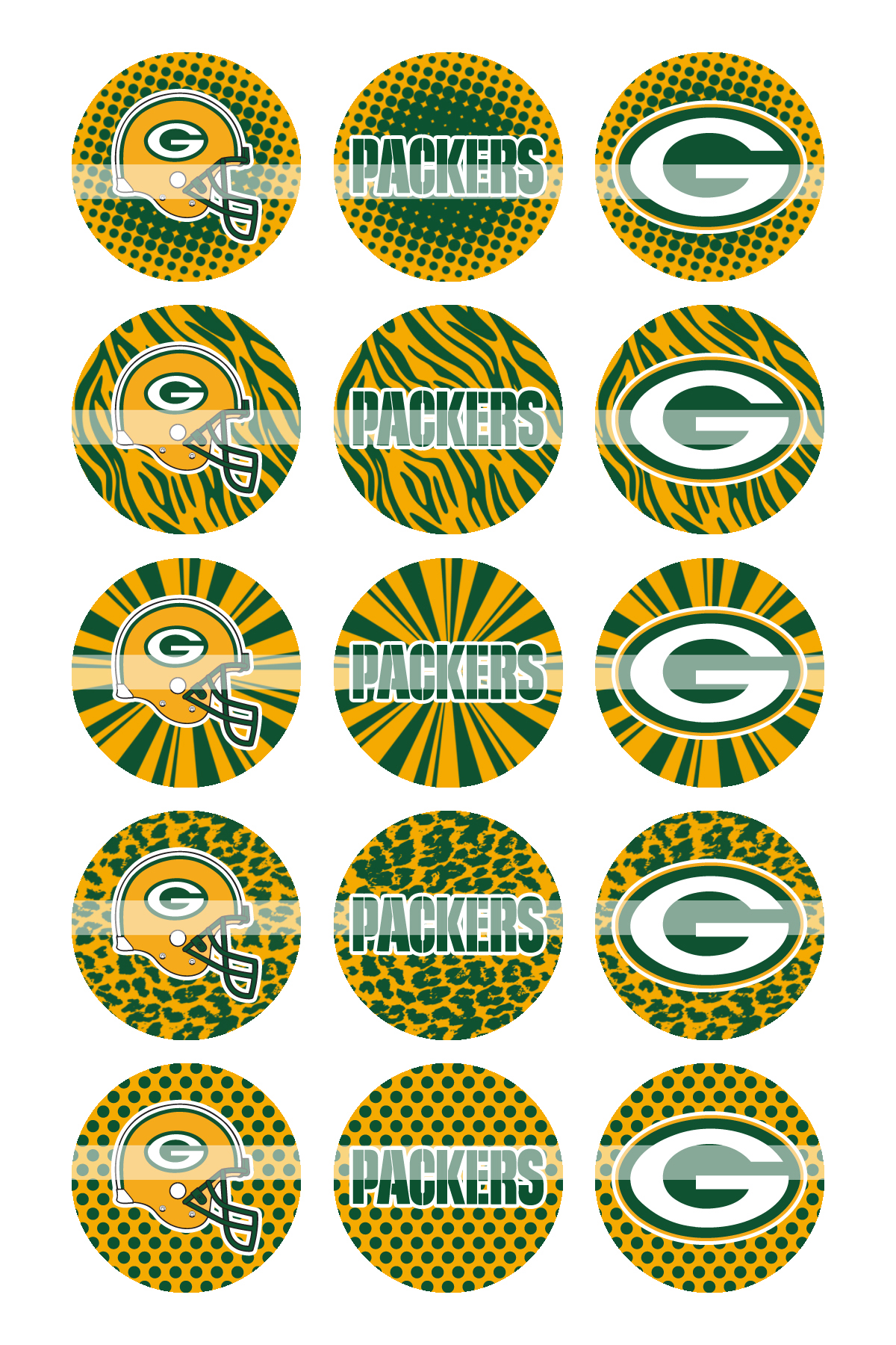 Green Bay Packers set drawing free image download