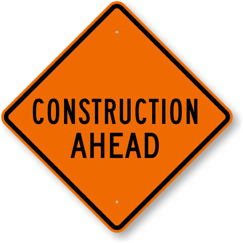 Orange Diamond Shaped Road Sign Free Image Download orange-diamond-shaped-road-sign-free-image-download