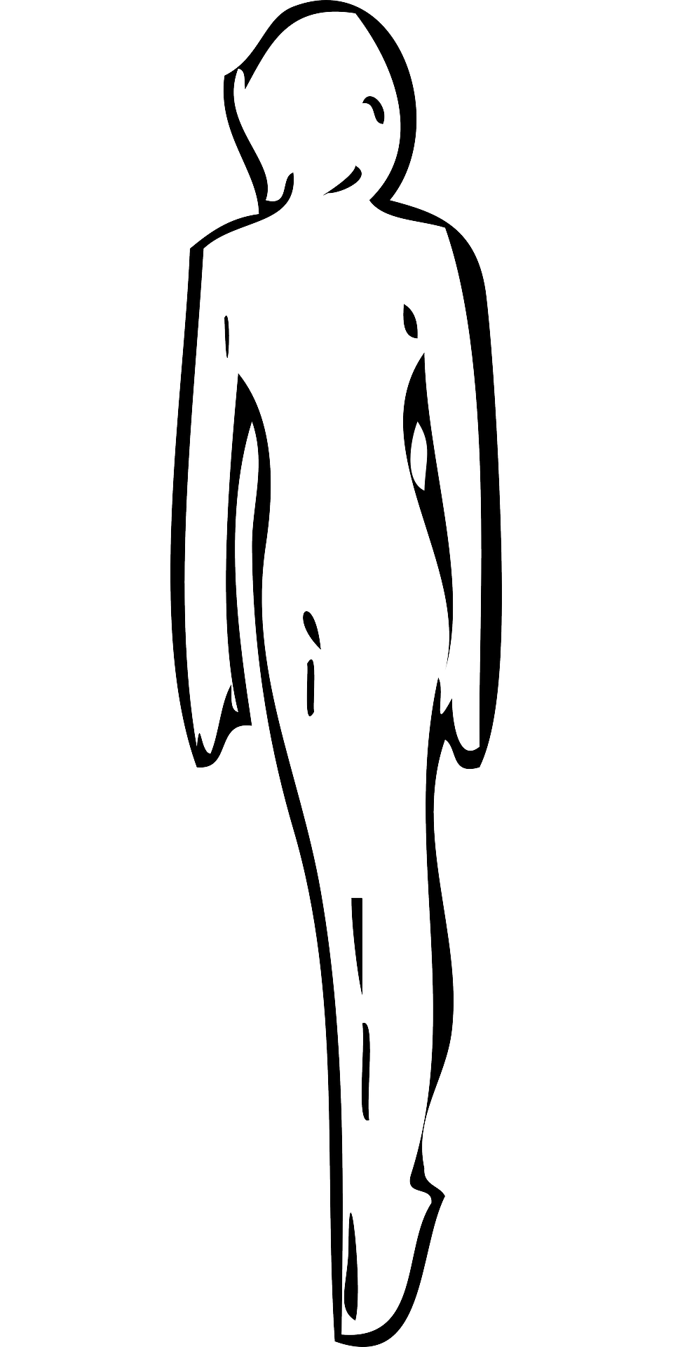 Woman figure drawing free image download