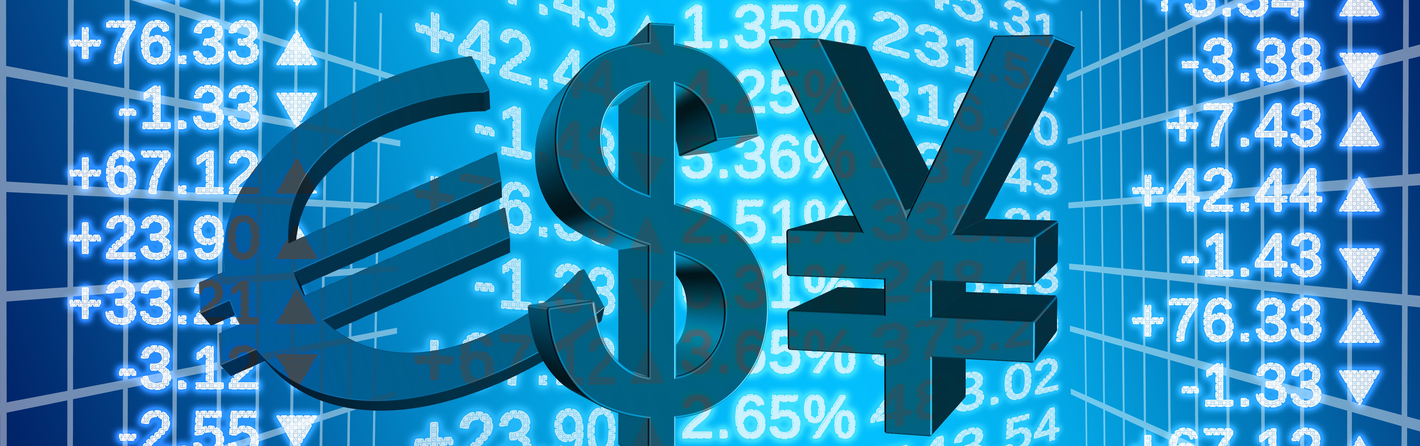 Monetary symbols used in the world economy free image download