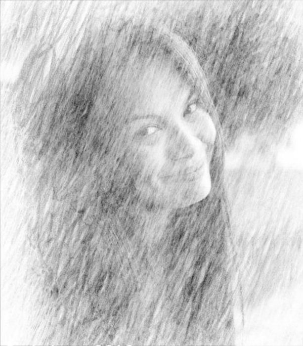 Portrait of girl in happiness free image download