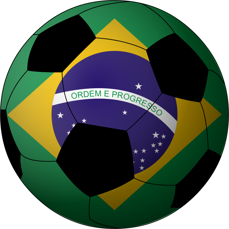 Brazil Football drawing free image download