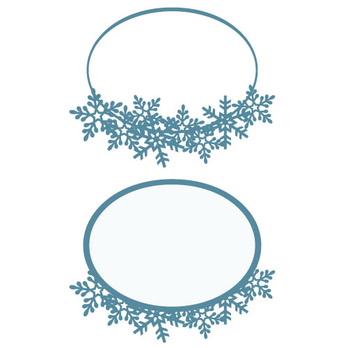 Oval Swirl Frame free image download