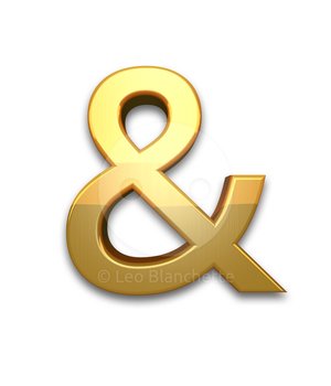 Clip Art Fancy Ampersand free image download