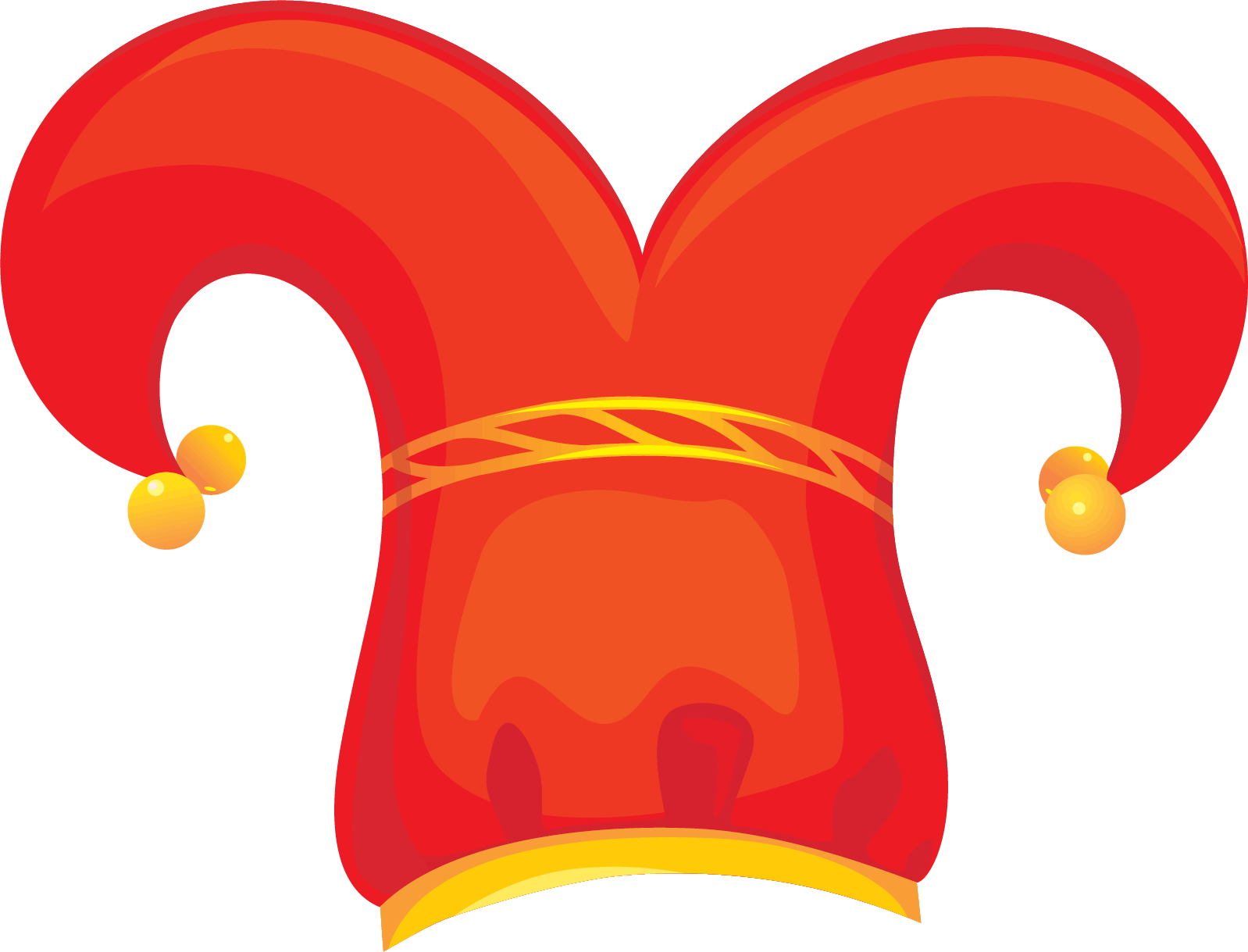 Red clowne hat drawing free image download