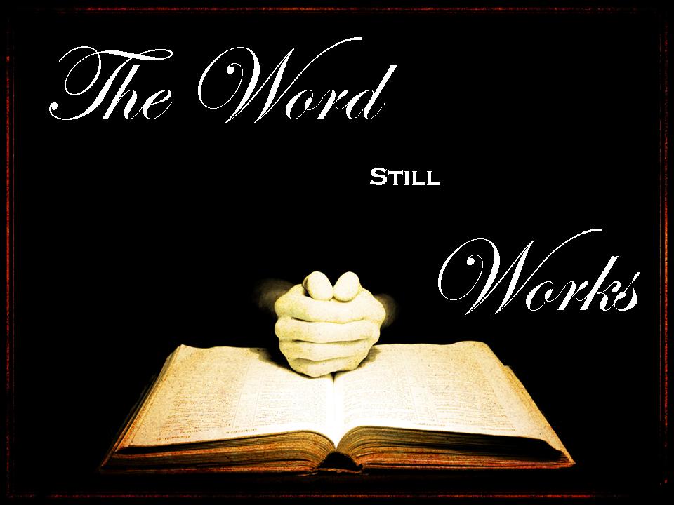 The Word Still Works as a graphic illustration free image download