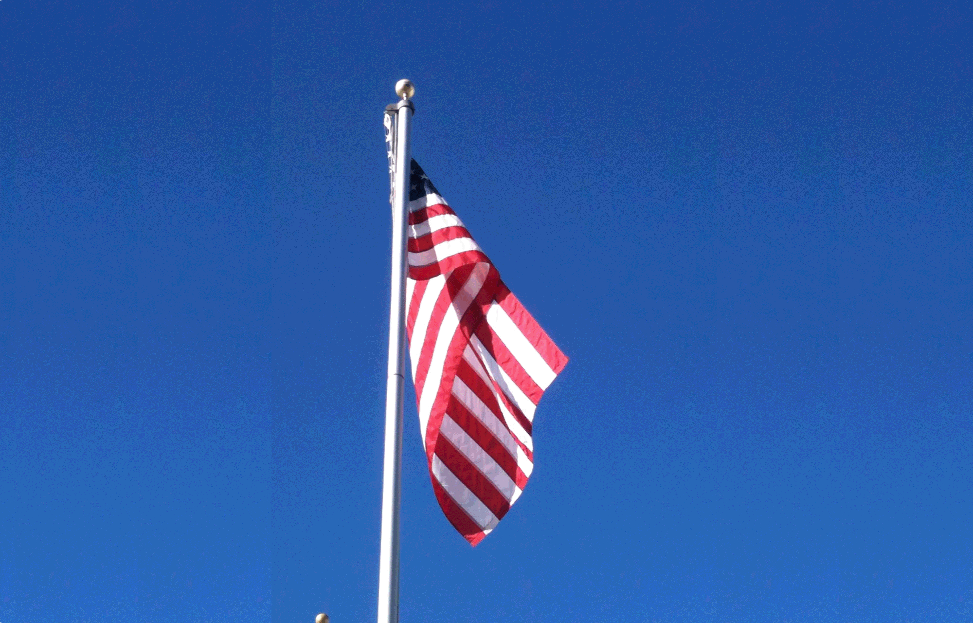 Flag On Flagpole drawing free image download