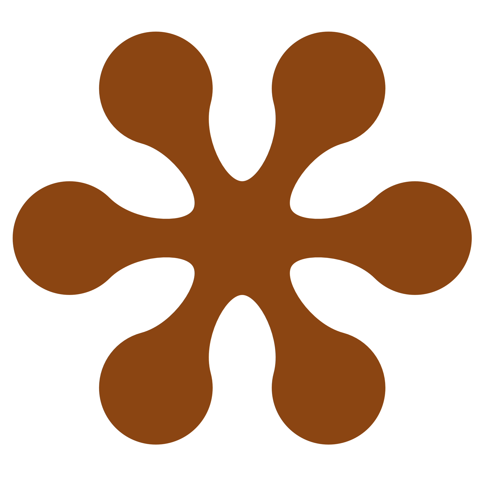 Brown shape as a picture for clipart free image download