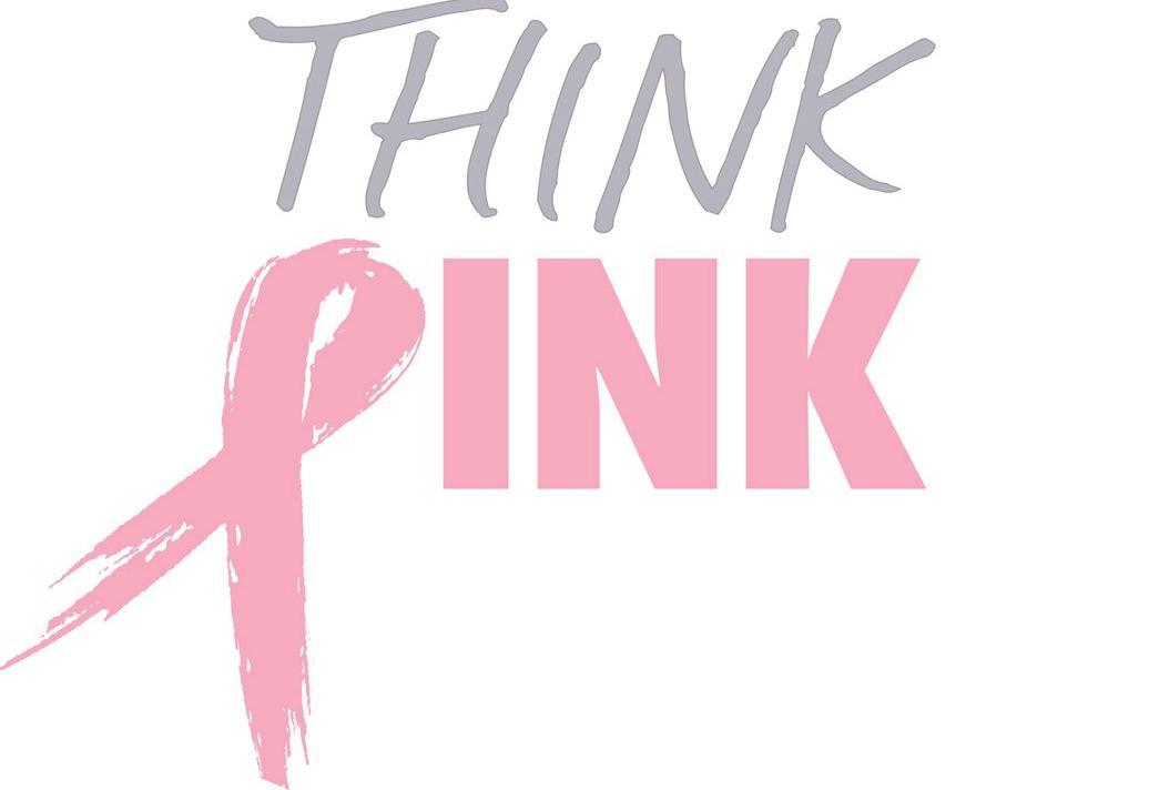 Clip Art of think pink sign free image download