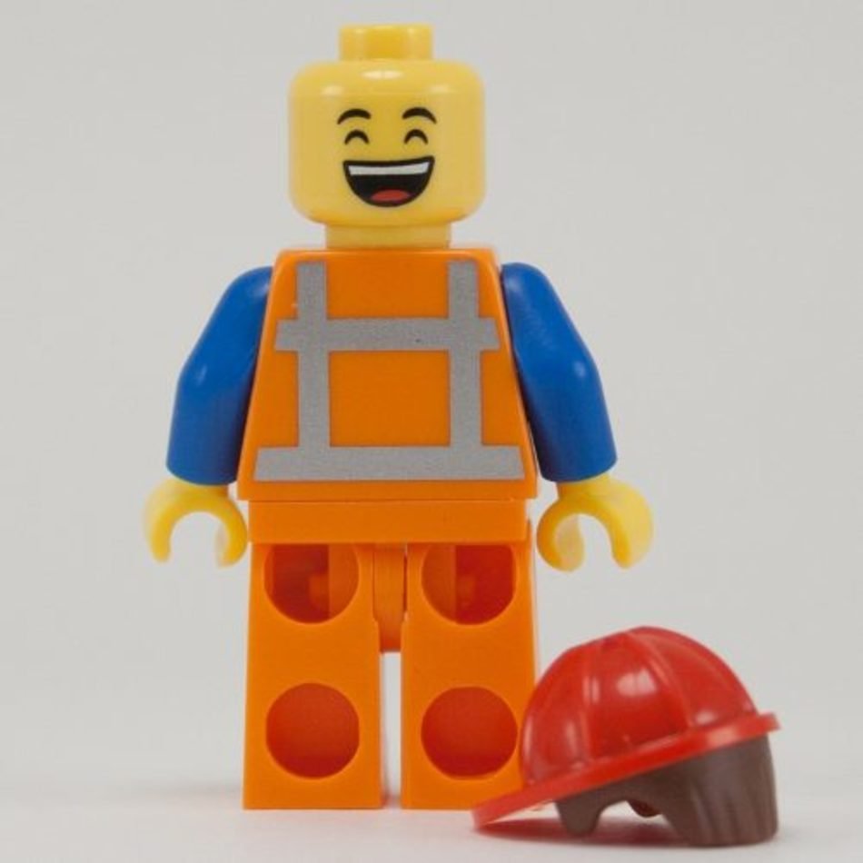 Lego Minifigures Hard Hat Emmet Movie free image download