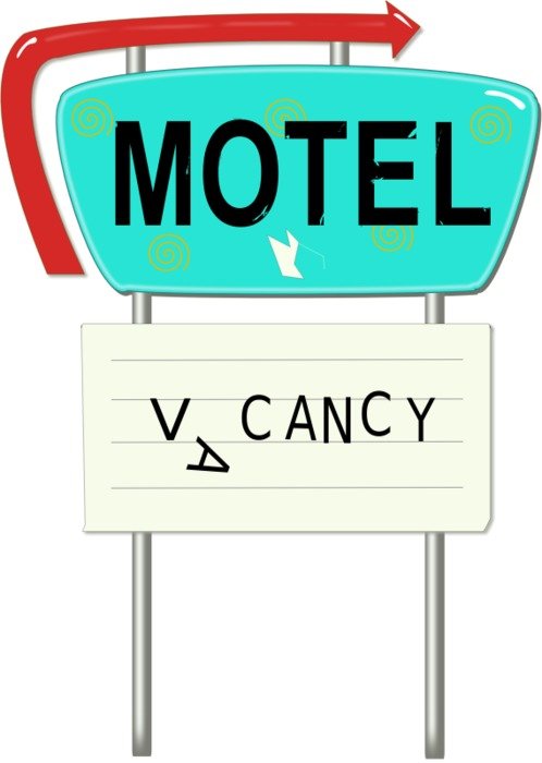 Vintage Motel Sign By Laurianne Here Is Another Inkscape Drawing Of ...