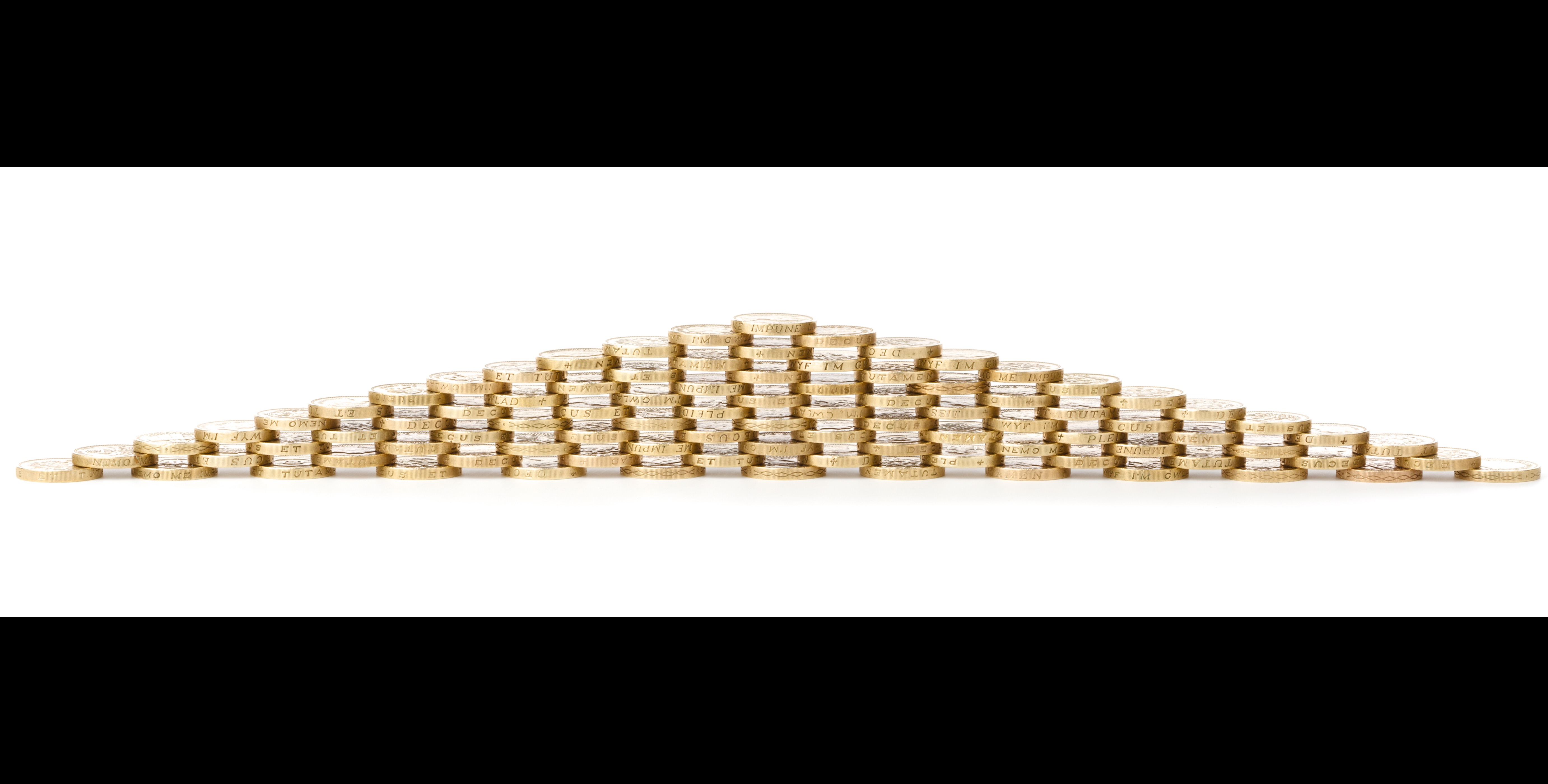 Cash pyramid drawing free image download