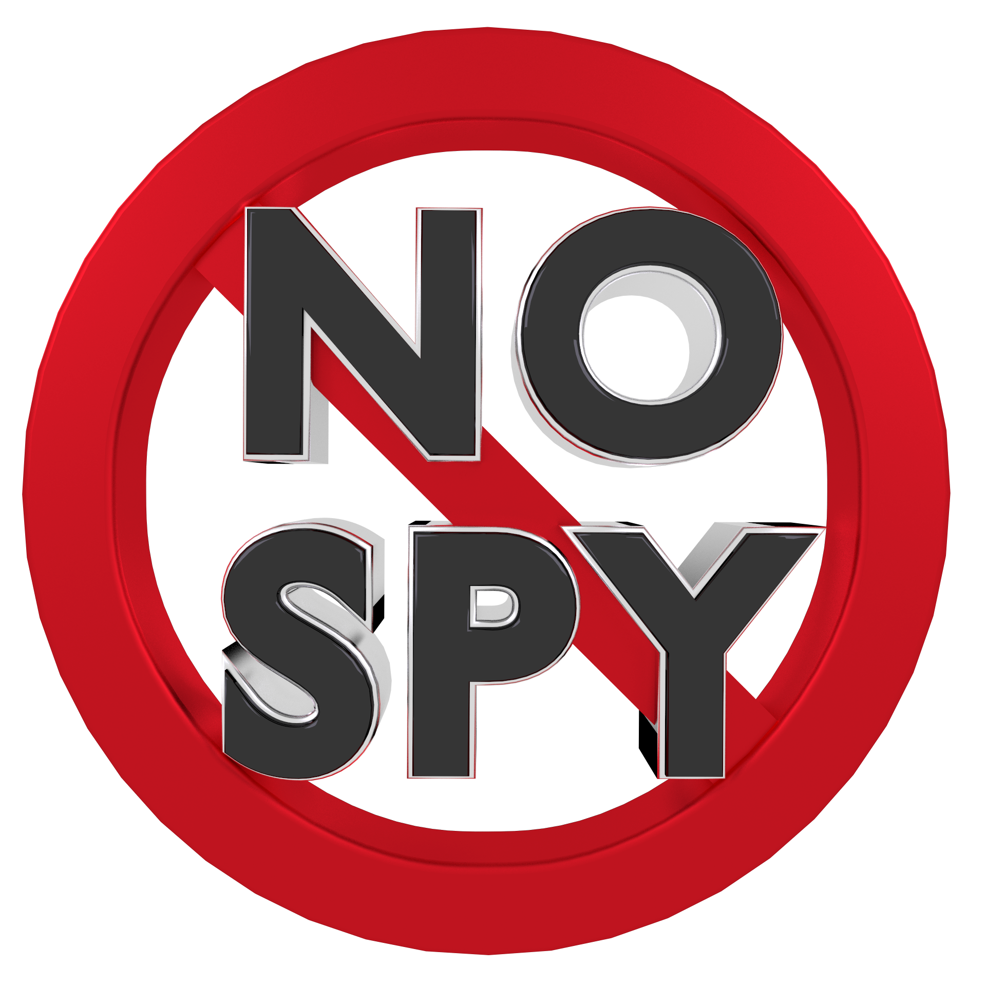 No spy sign drawing free image download