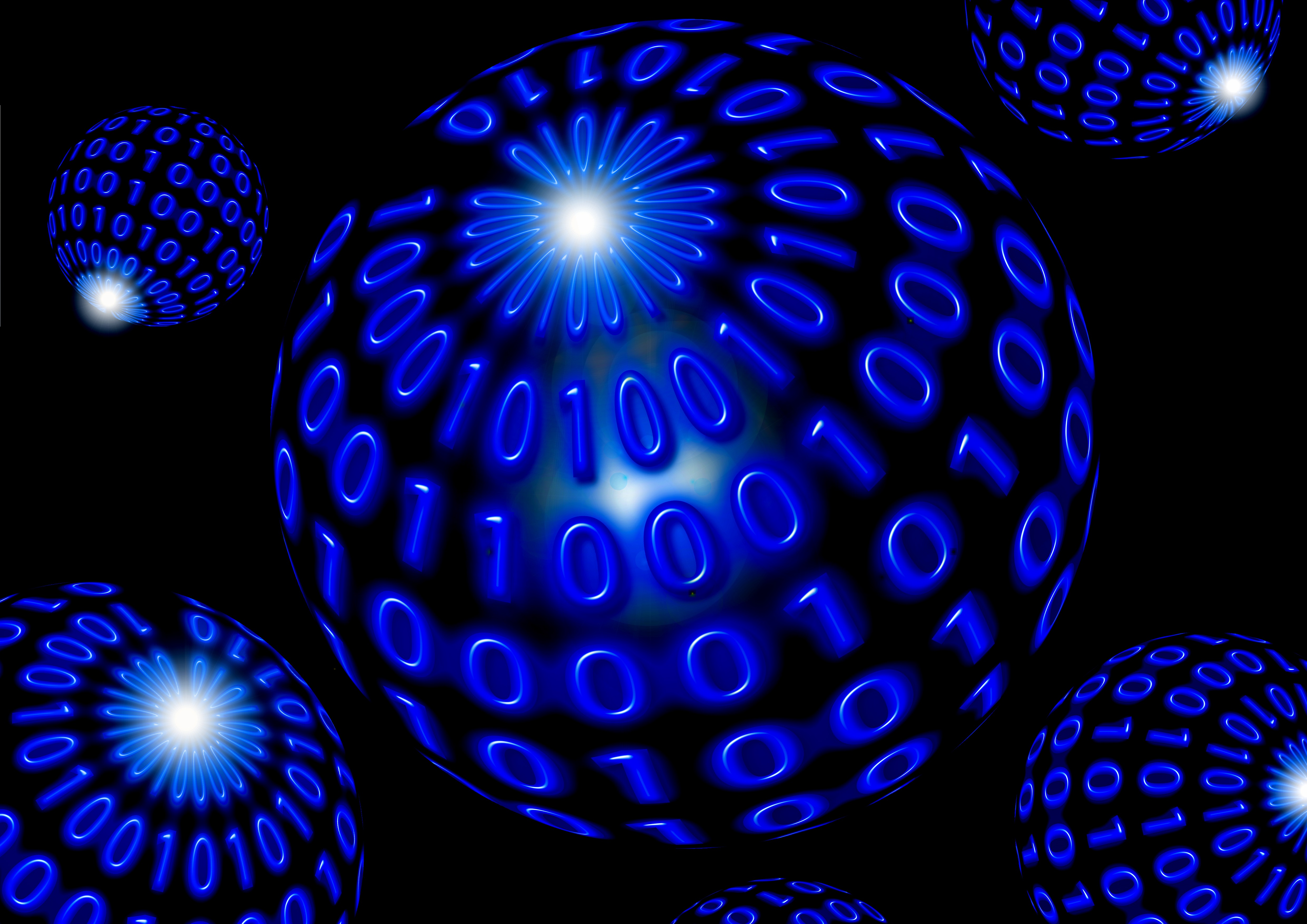 Computer virus binary drawing free image download