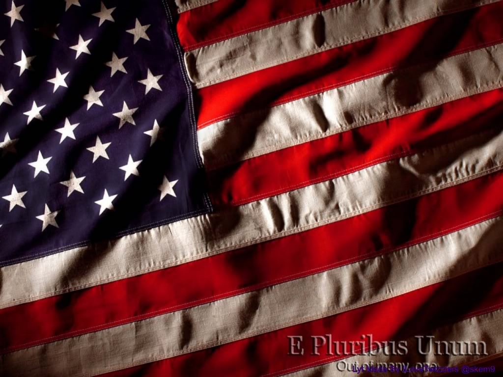 Usa flag in the dark free image download