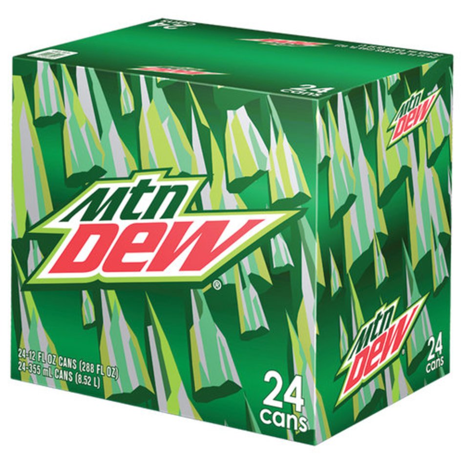 20 Oz Mountain Dew Nutrition Label free image download
