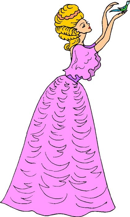 Clipart of the beautiful lady free image download