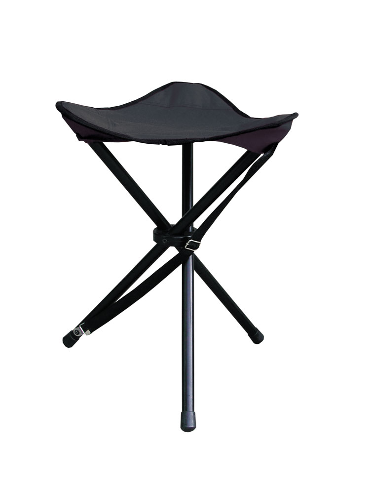 Three-legged folding chair free image download