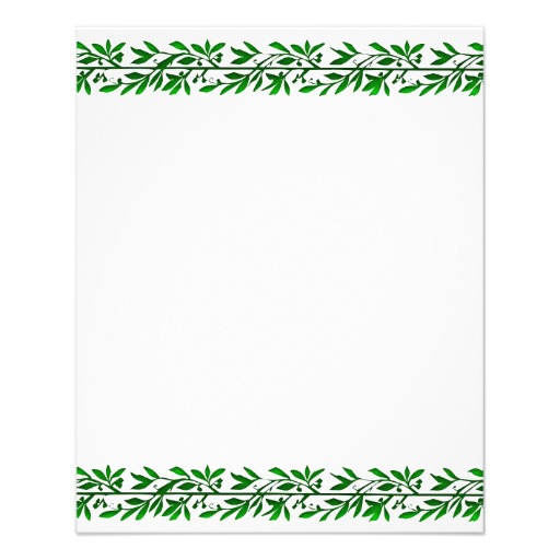 Leaves Border Template free image download