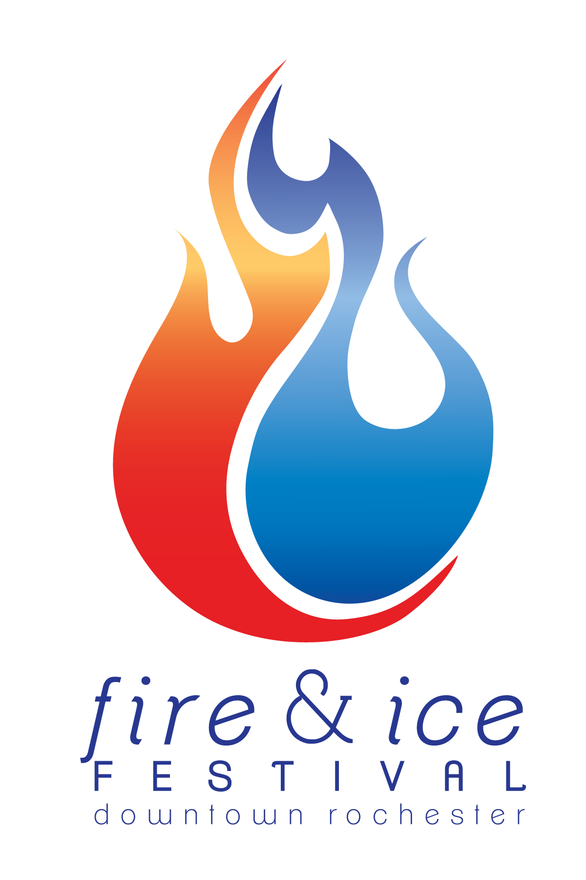 Fire And Ice Logo drawing free image download