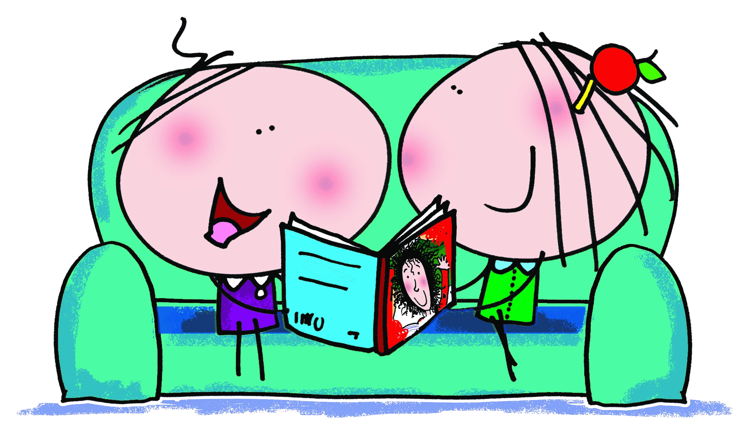 Independent Reading Clipart drawing free image download