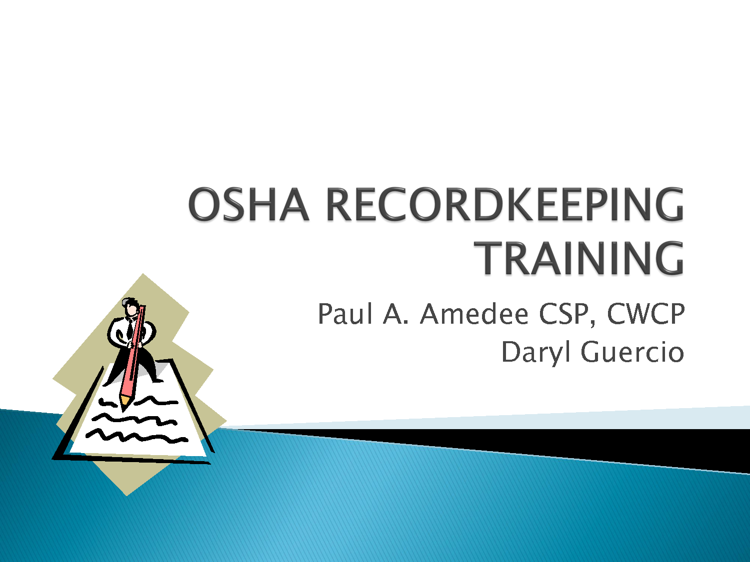OSHA Record Keeping drawing free image download