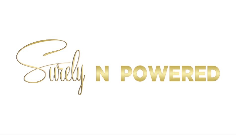 Surely N Powered as a logo free image download