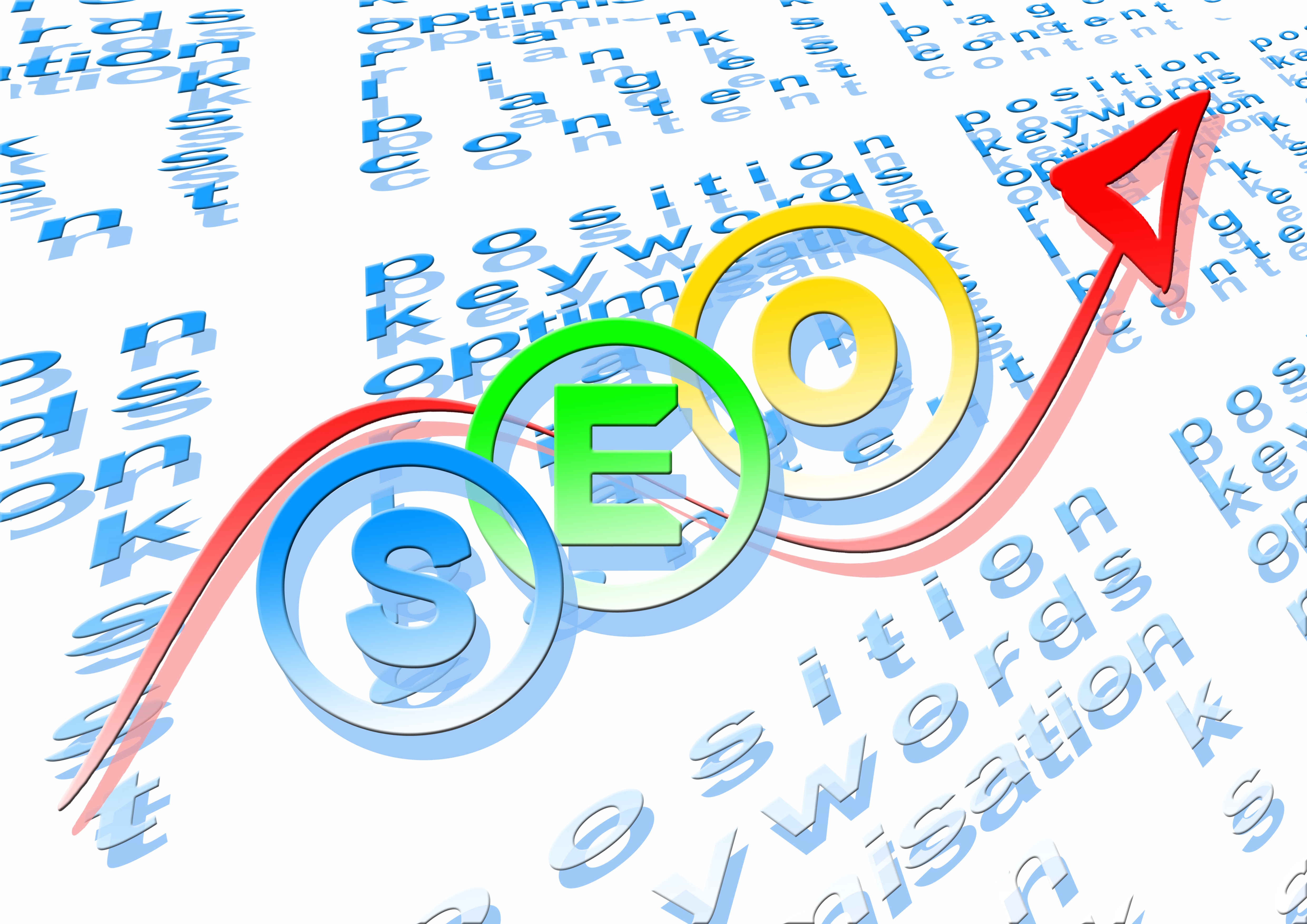 Search engine symbol on information background free image download