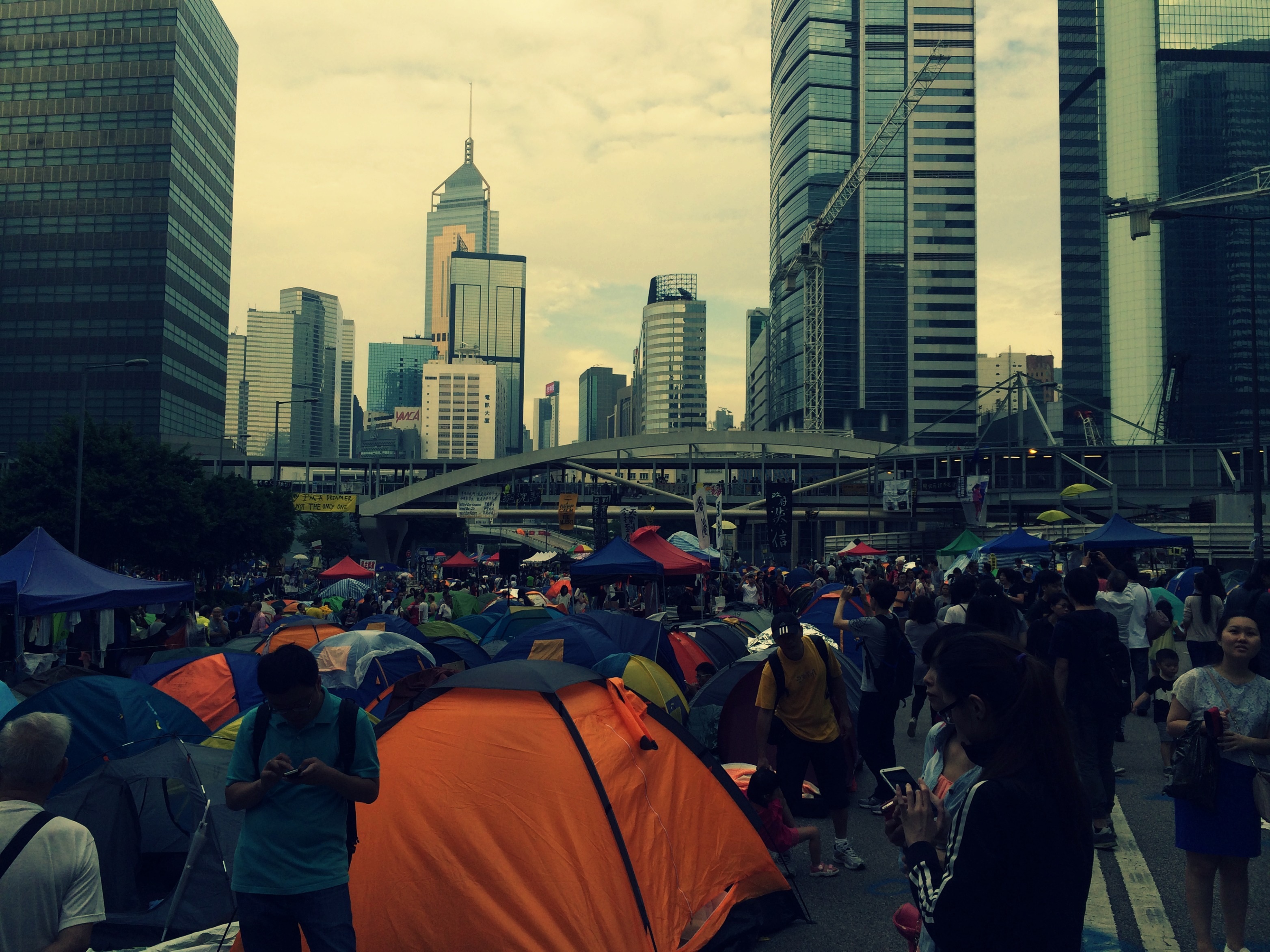 Tent protests in hong kong free image download