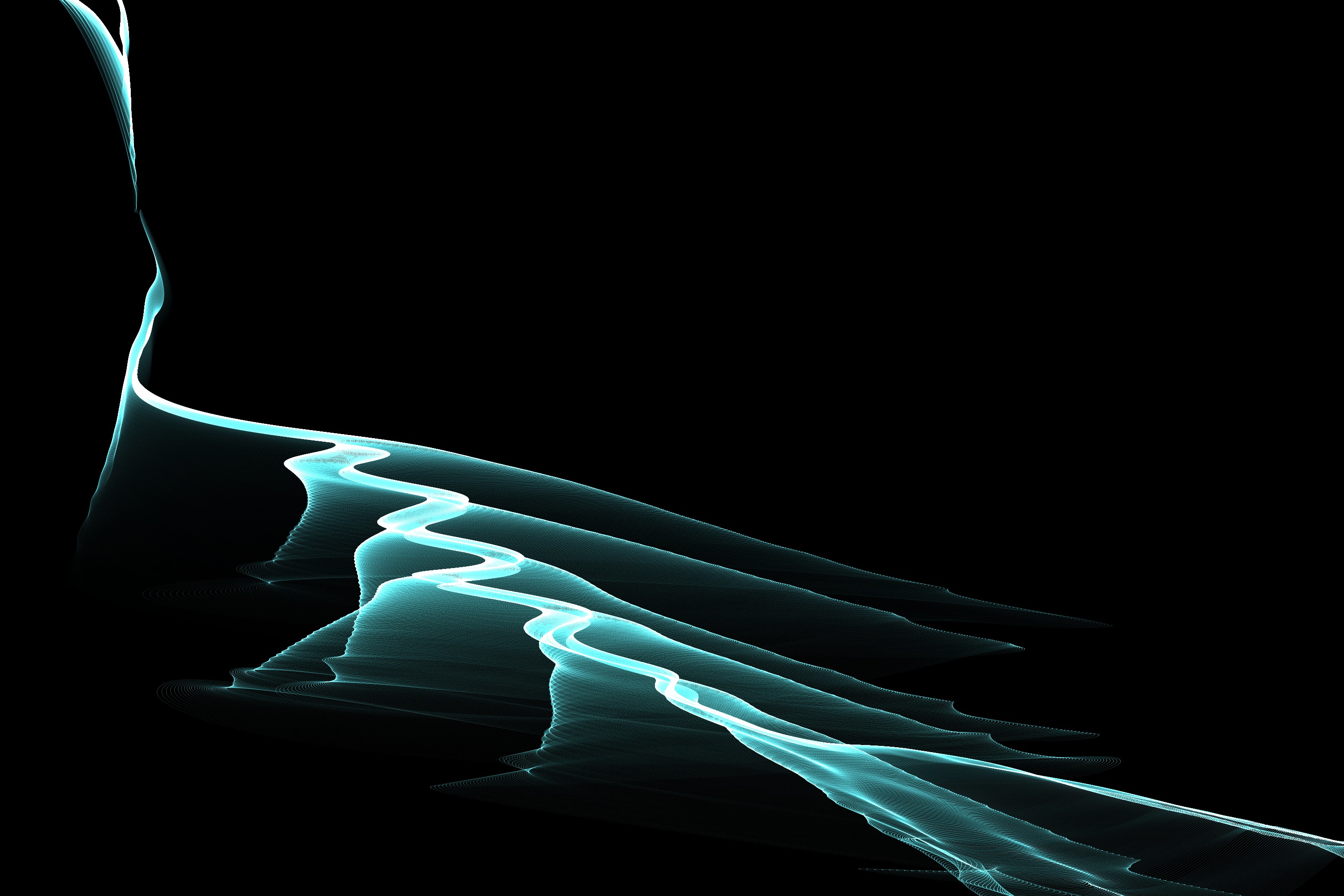 Shiny, turquoise pattern with lines, at black background, clipart free ...