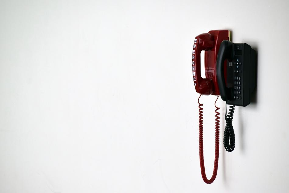 Phone Connection Technology on wall free image download