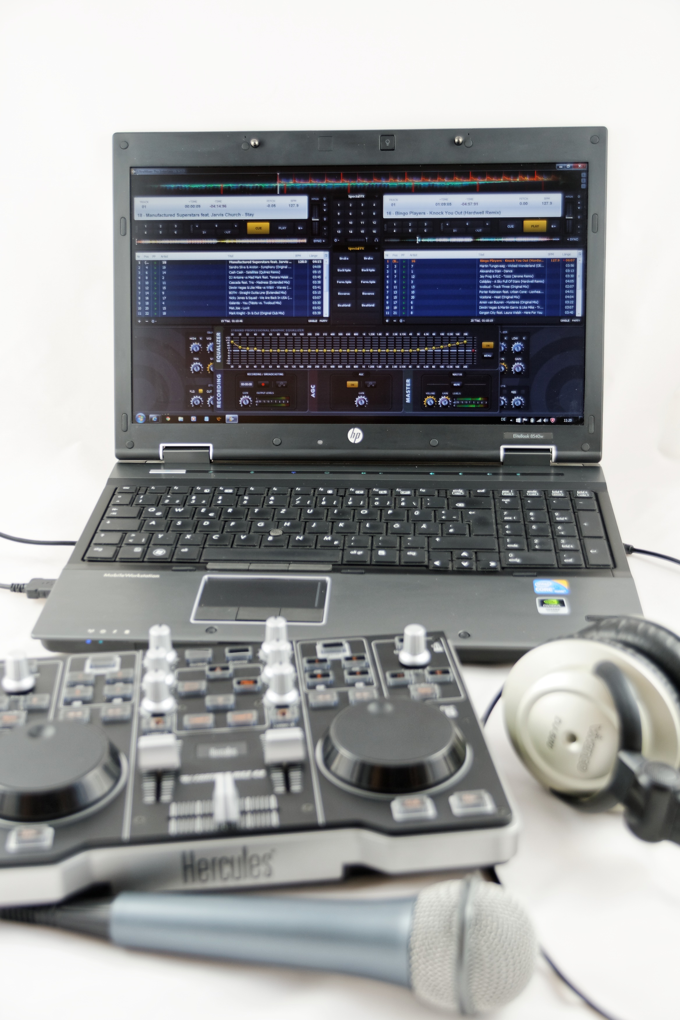 Mixer Headphones Audio set free image download