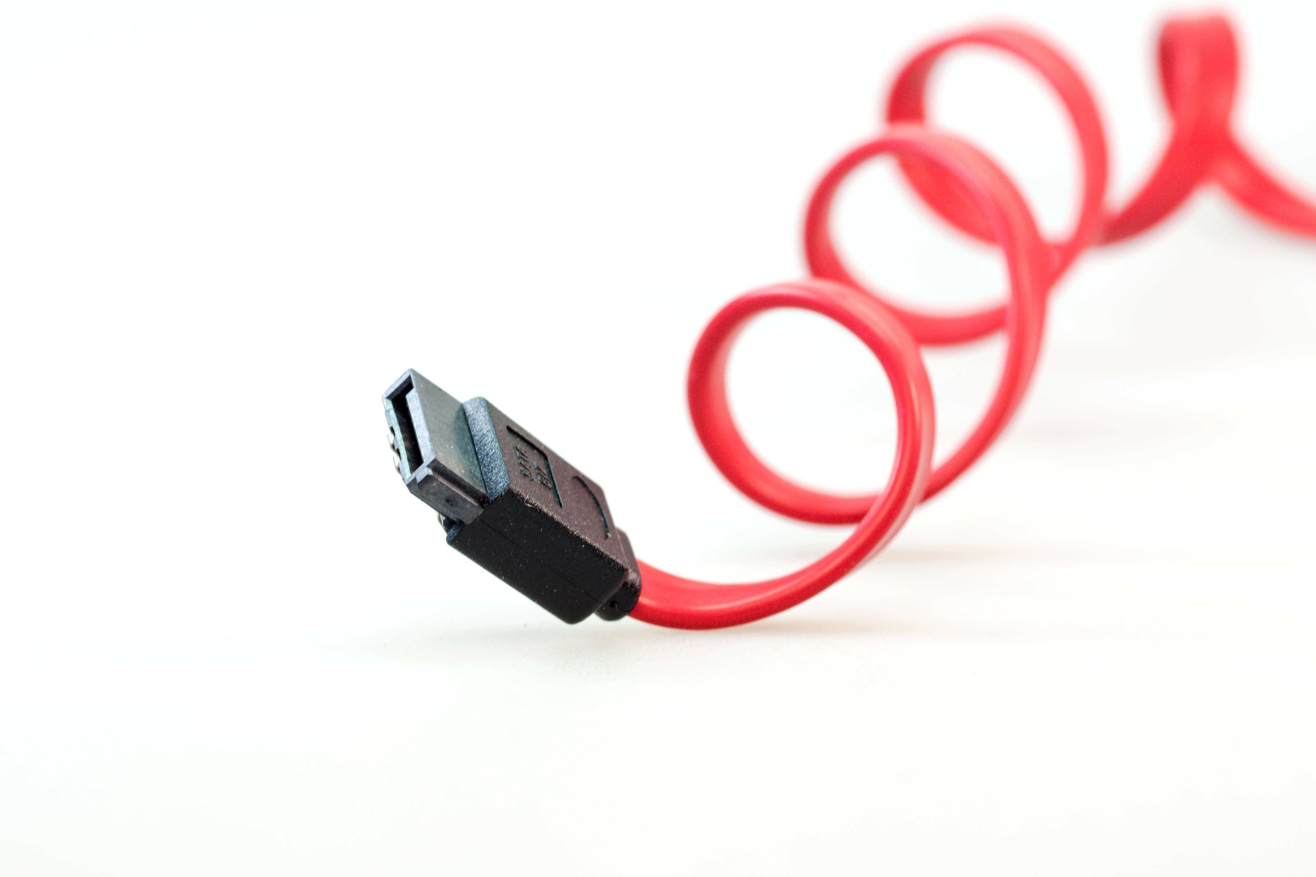 Red Sata Cable Plug free image download