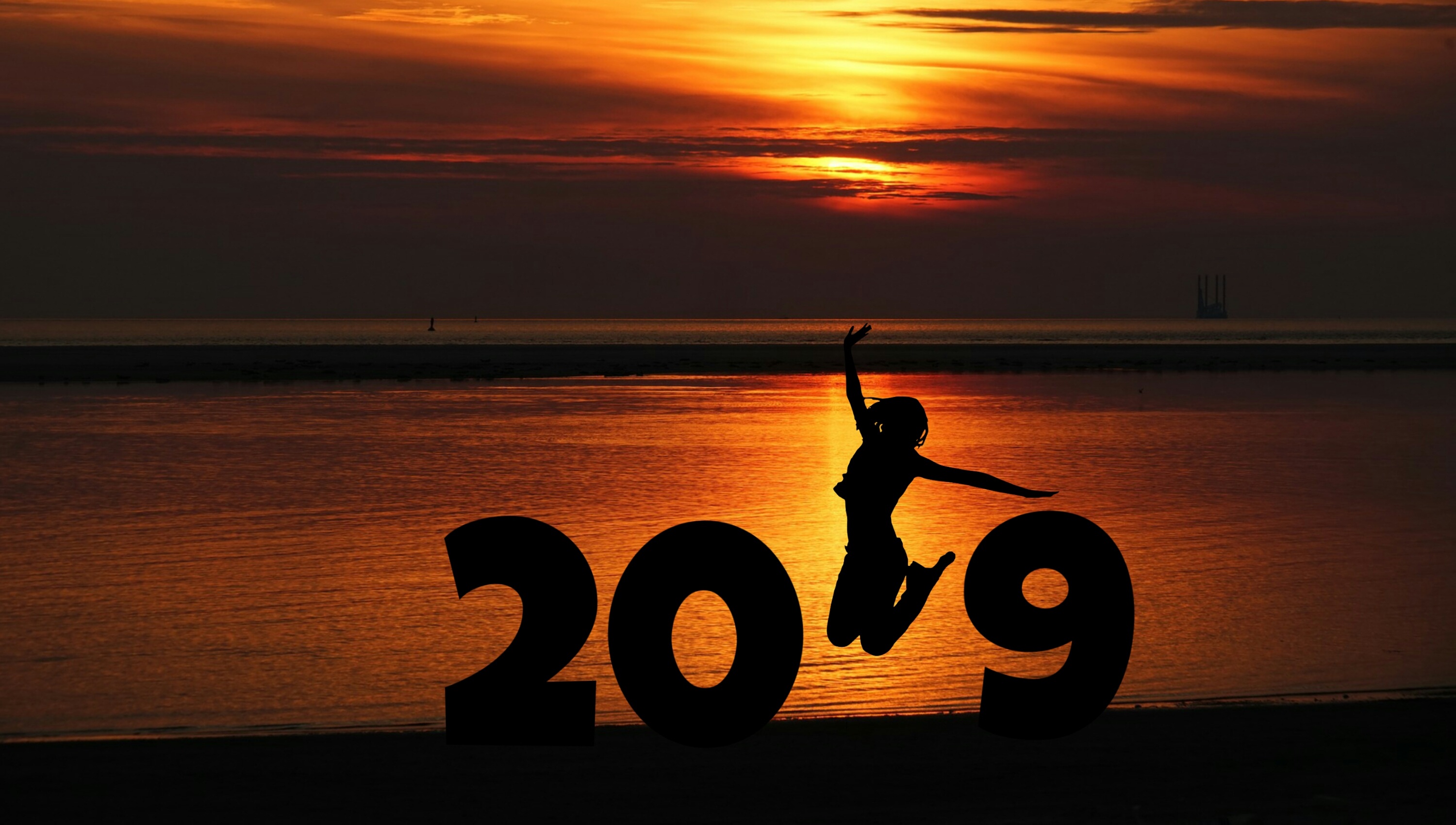 New Year 2019 as a Lifestyle free image download